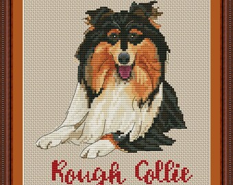 Rough Collie Pattern | Etsy