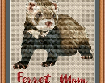 Ball Python Mom Cross Stitch Pdf Pattern | Etsy