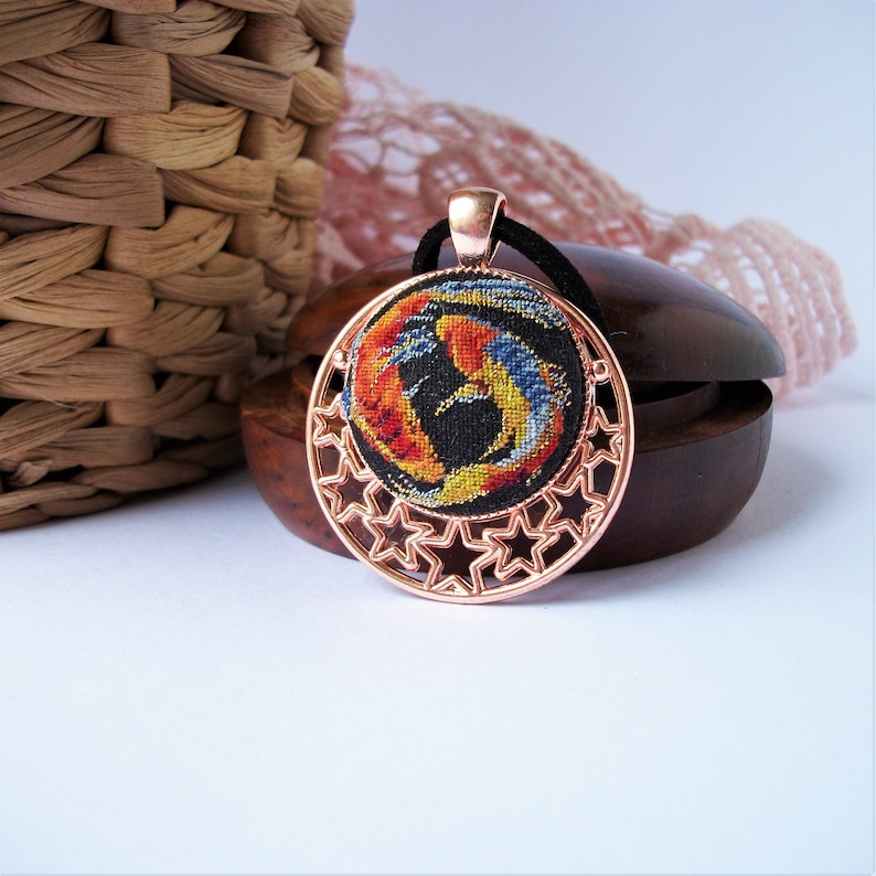 Koi Fish Cross Stitch Pdf Pattern Zodiac Pisces Miniature | Etsy