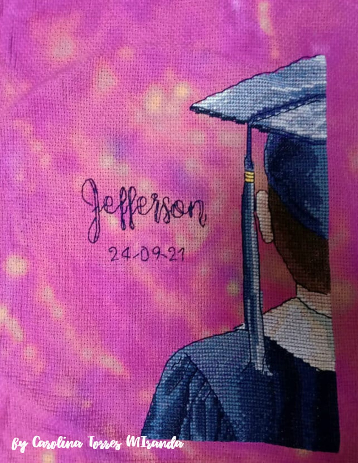 Graduation Cross Stitch Pdf Pattern - Etsy