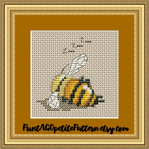 Cross-stitch Pattern Bee Kind Downloadable PDF - Etsy