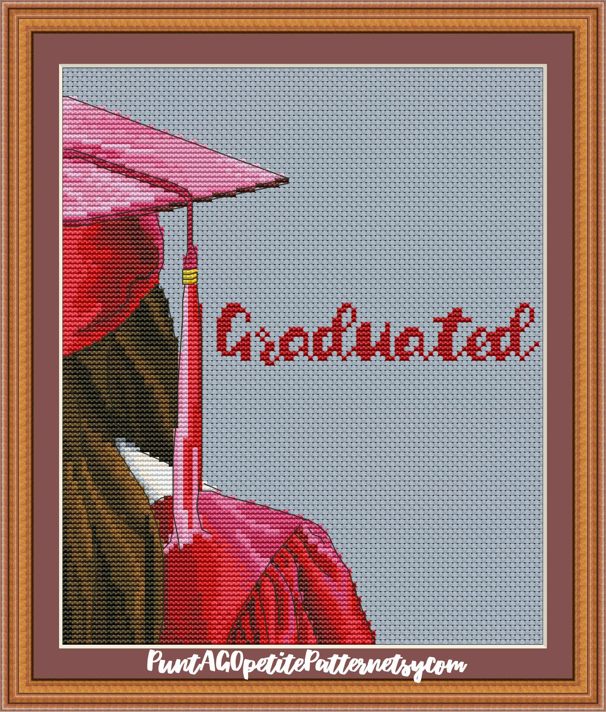 Graduation Cross Stitch Pdf Pattern | Etsy