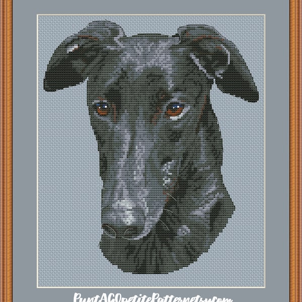 Cross Stitch Dog - Etsy