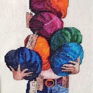 Many Yarn Clews Cross Stitch Pdf Pattern - Etsy