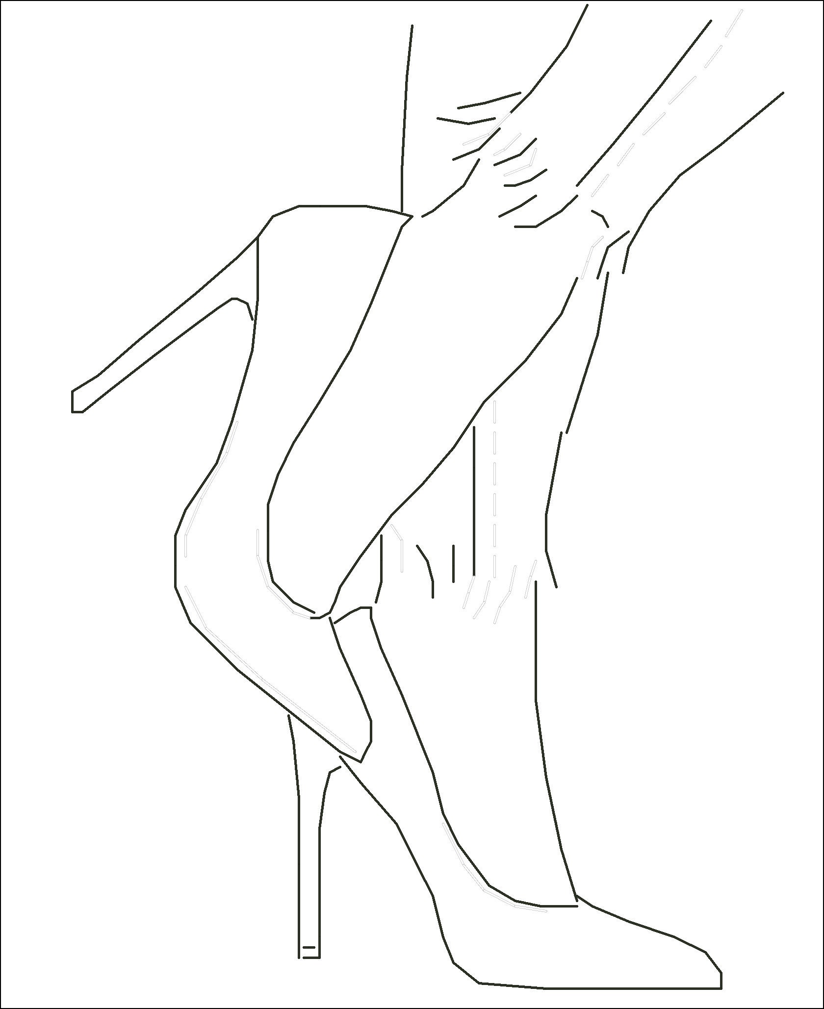 High Heel Shoes Cross Stitch Pdf Pattern | Etsy