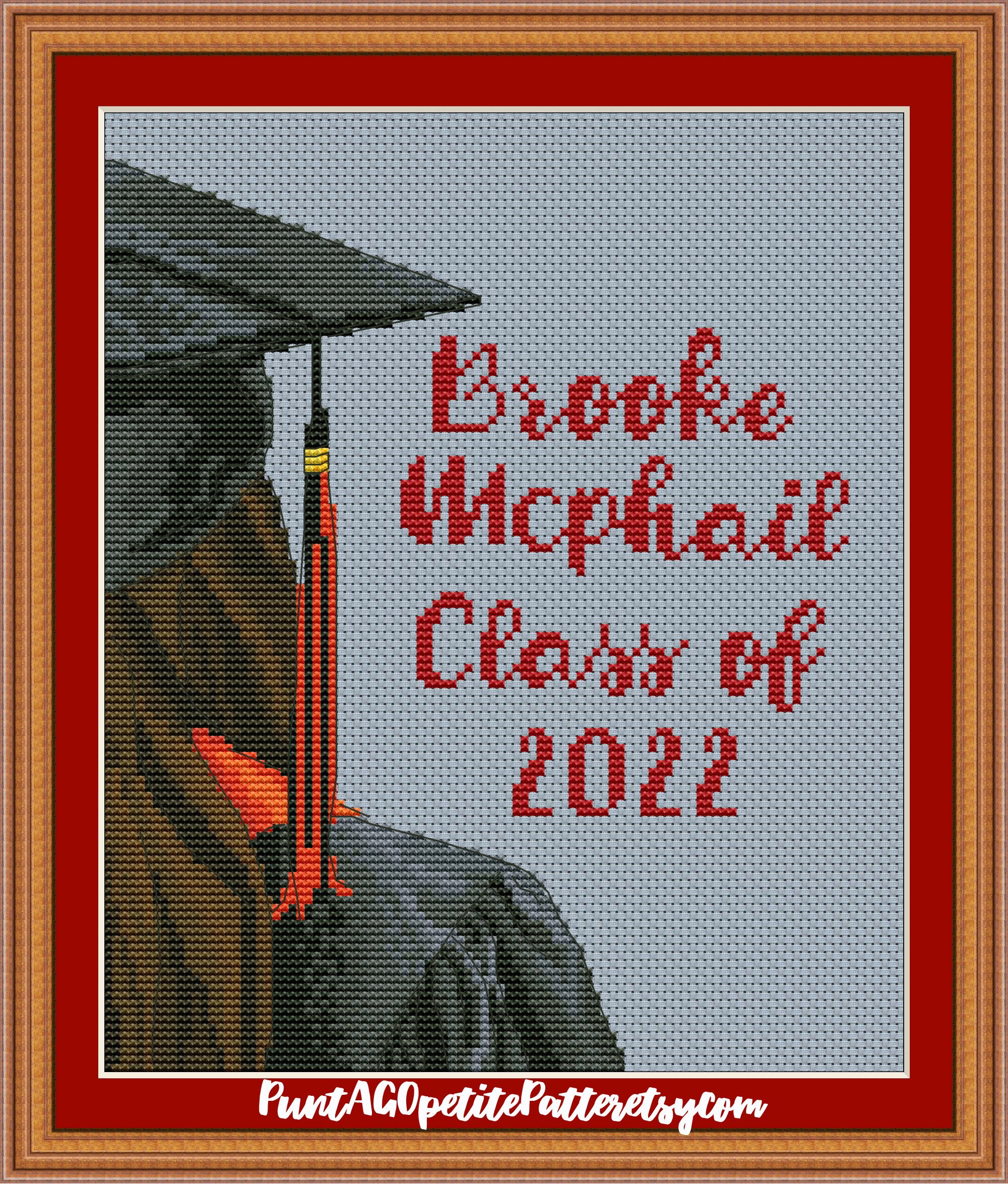 Graduation Cross Stitch Pdf Pattern | Etsy