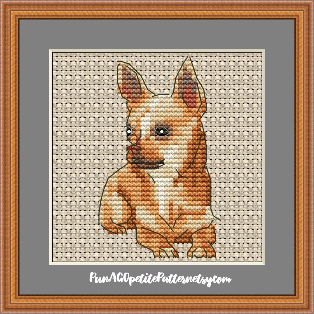Chihuahua Mini Cross Stitch Pdf Pattern - Etsy