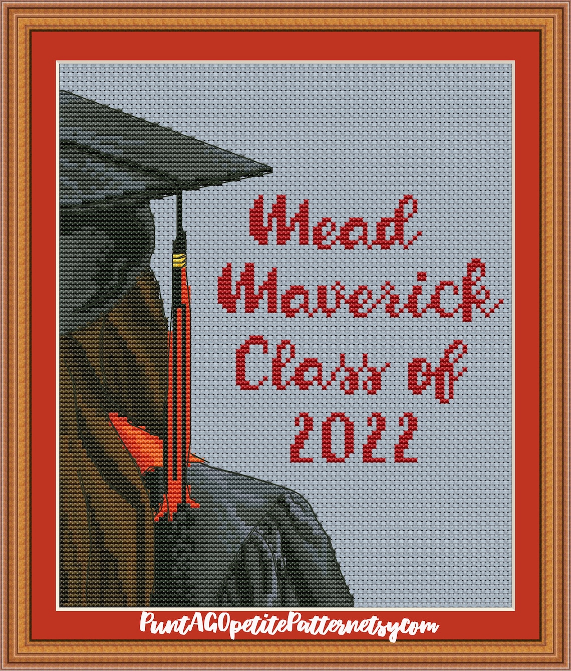 Graduation Cross Stitch Pdf Pattern | Etsy