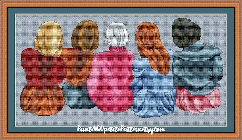 Siblings Cross Stitch Pdf Pattern - Etsy