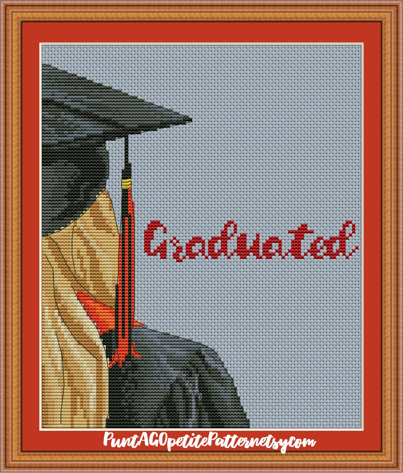 Graduation Cross Stitch Pdf Pattern | Etsy