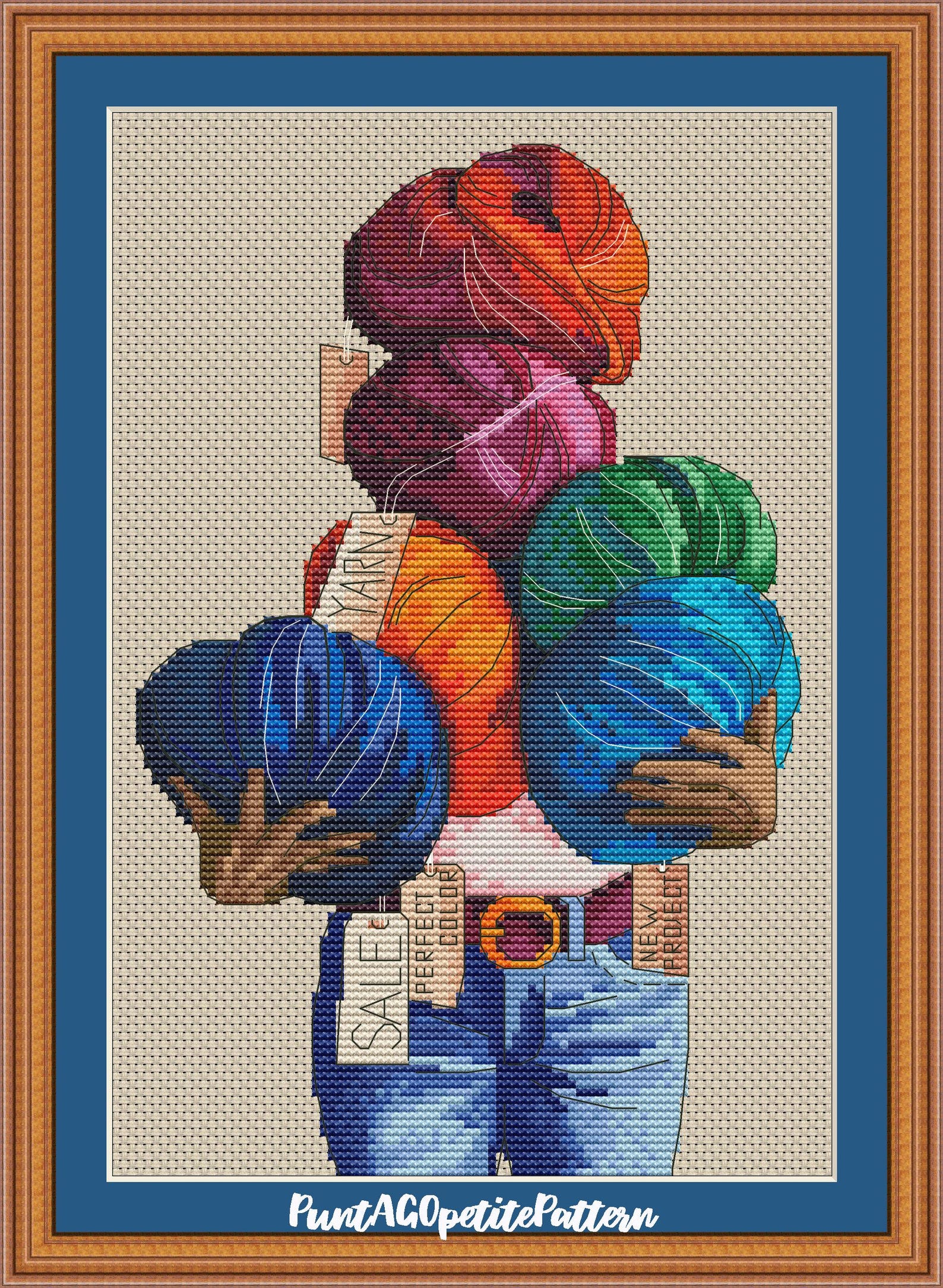 Many Yarn Clews Cross Stitch Pdf Pattern - Etsy