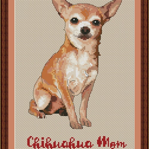 Chihuahua Cross Stitch Pattern PDF Bundle B - Etsy