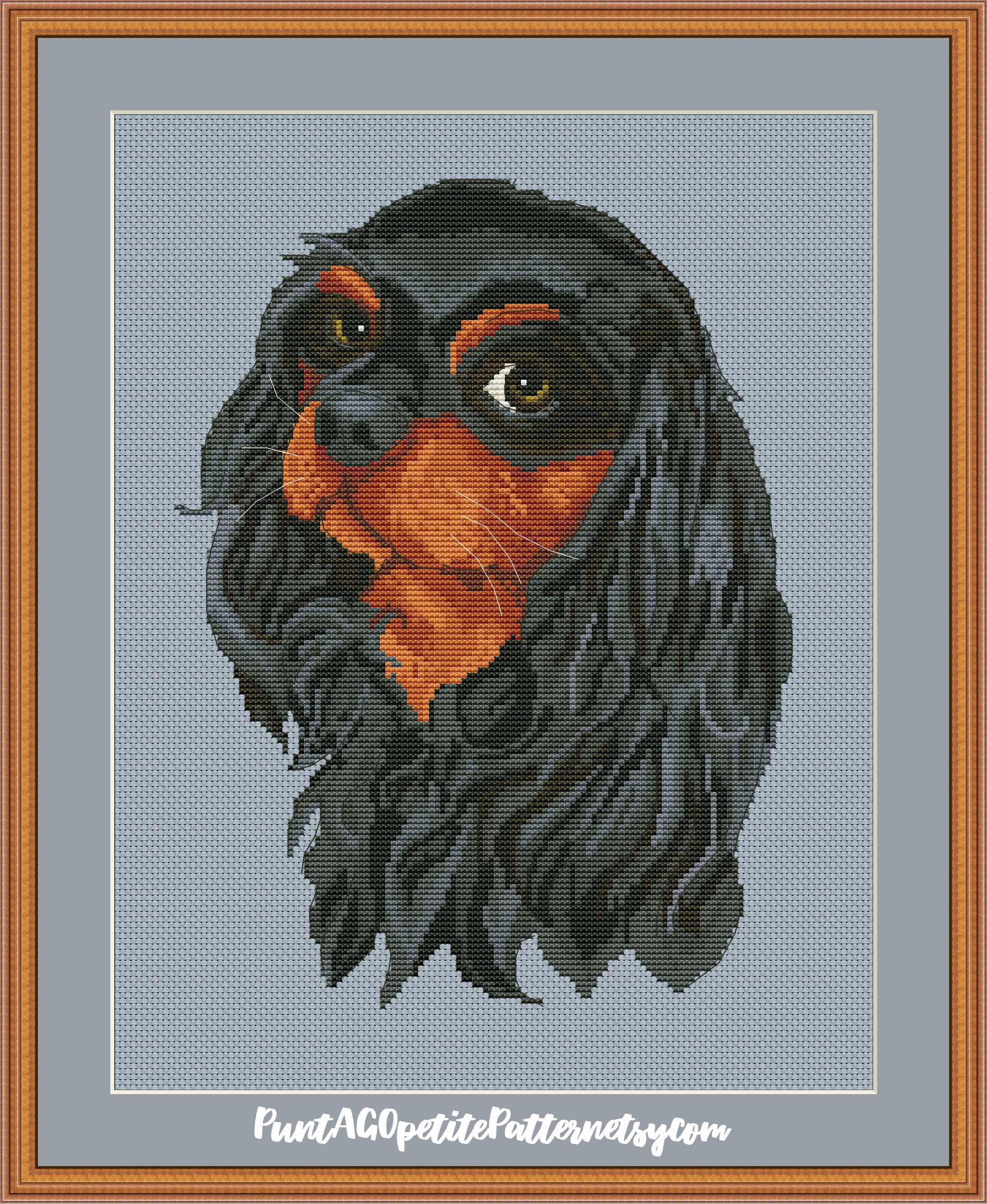 Cavalier King Charles Spaniel Christmas Stocking Cross Stitch Pdf ...