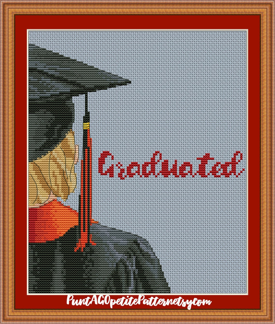 Graduation Cross Stitch Pdf Pattern | Etsy