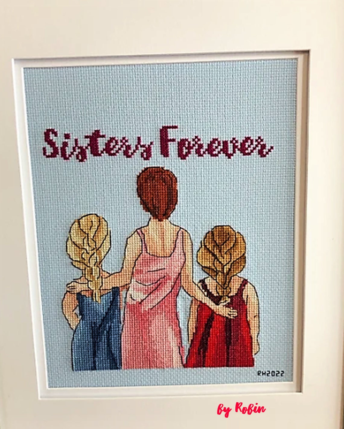 3 Sisters Cross Stitch Pdf Pattern - Etsy