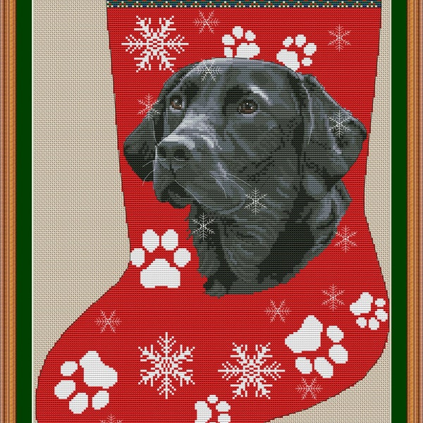 Cross Stitch Stocking Pattern - Etsy