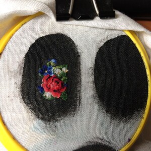 Oval Flower Sampler Cross Stitch Pdf Pattern - Etsy