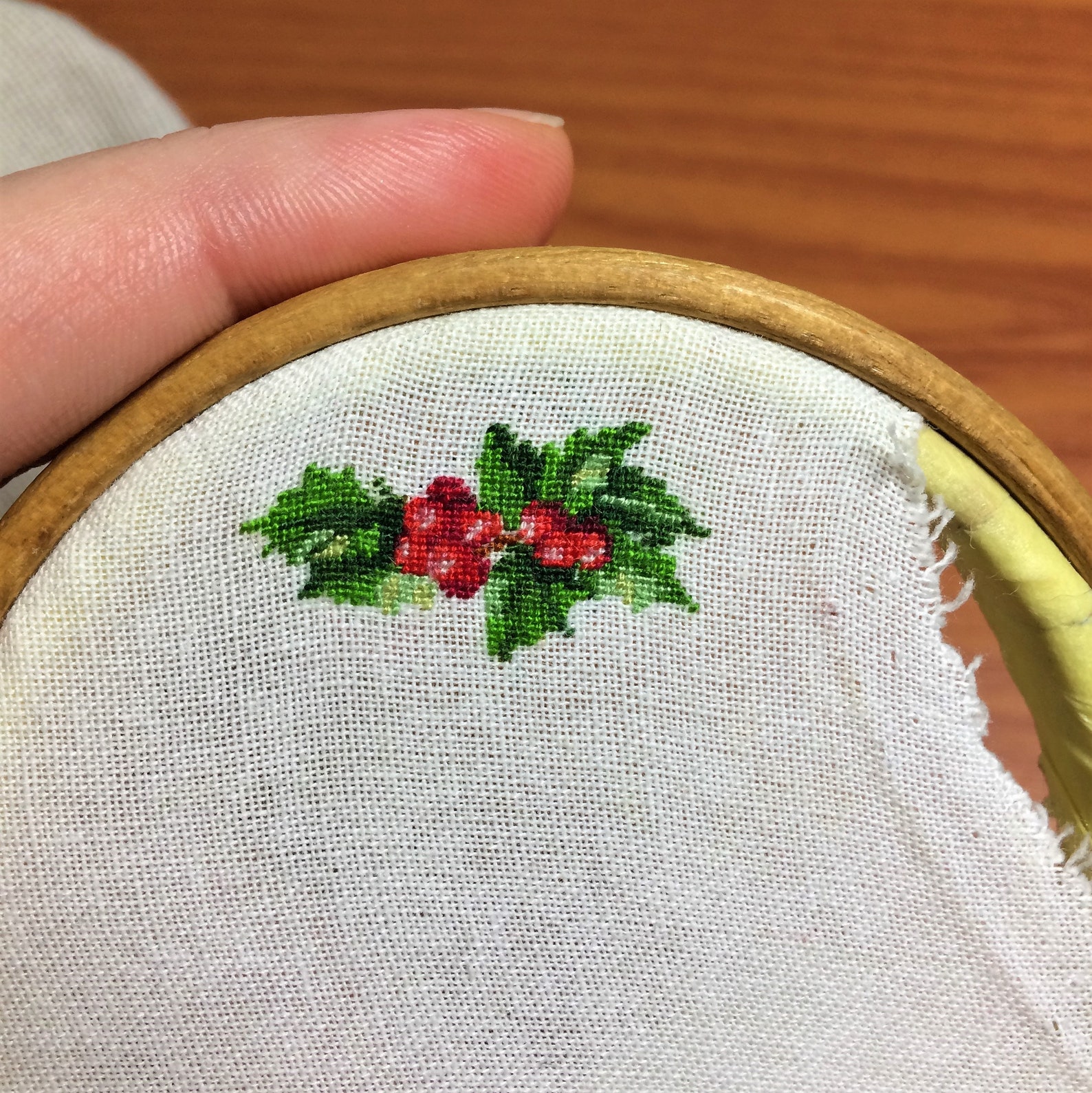 Holly Berry Cross Stitch Pdf Pattern | Etsy