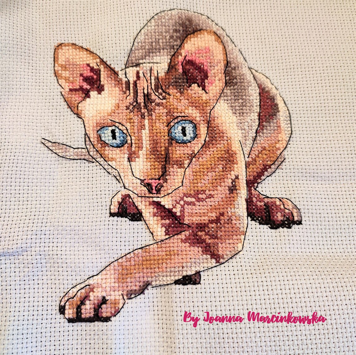 Sphynx Mom Cross Stitch Pdf Pattern - Etsy