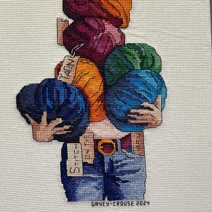 Many Yarn Clews Cross Stitch Pdf Pattern - Etsy