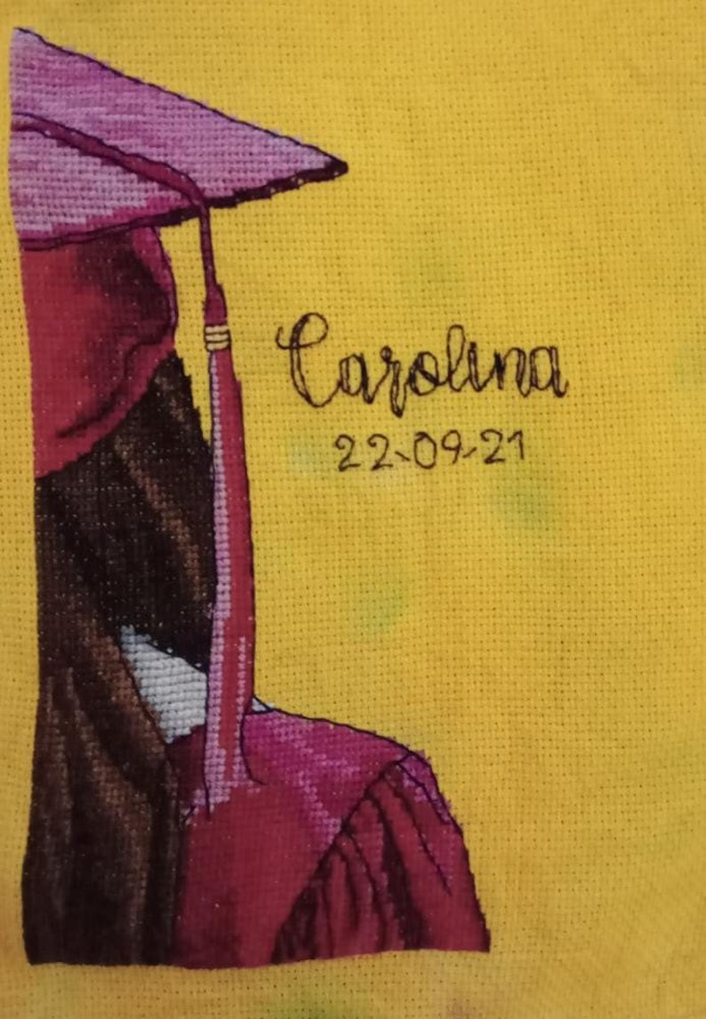 Graduation Cross Stitch Pdf Pattern - Etsy