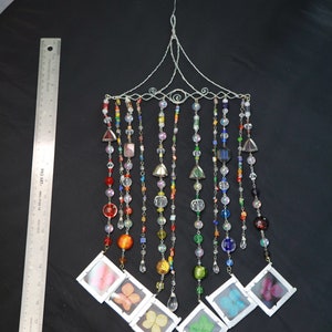 Hand Crafted Rainbow Pressed Flower Sum Catcher - Etsy