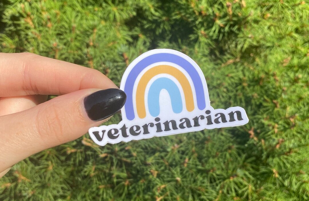 Veterinarian Sticker | Gift for Veterinarians | Vet, Vet Tech, DVM ...