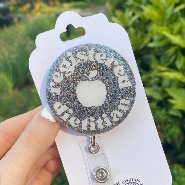 Registered Dietitian Badge - Etsy