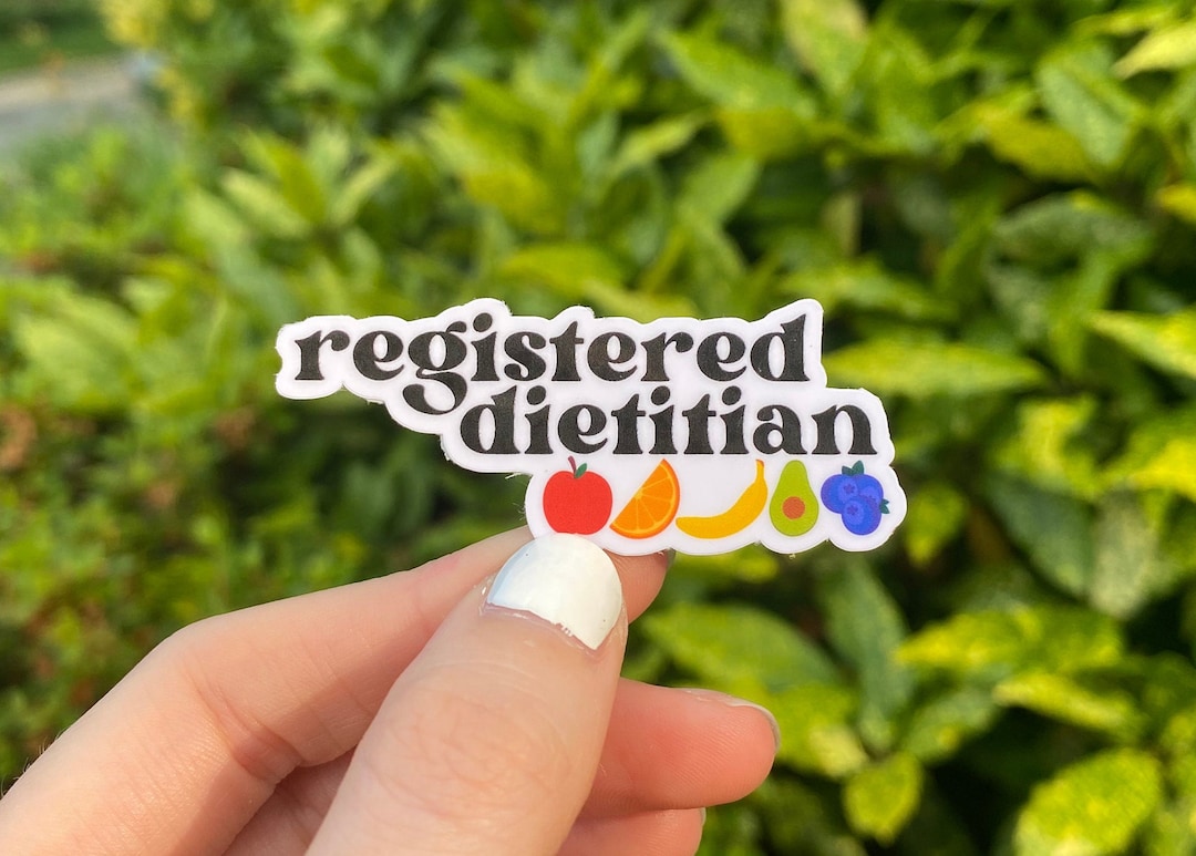 Dietitian Sticker Dietician Gifts Dietitian RD RDN - Etsy