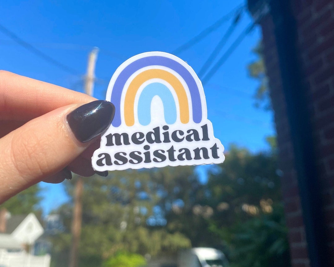 Medical Assistant Sticker Gift for Medical Assistant Vinyl Sticker for ...