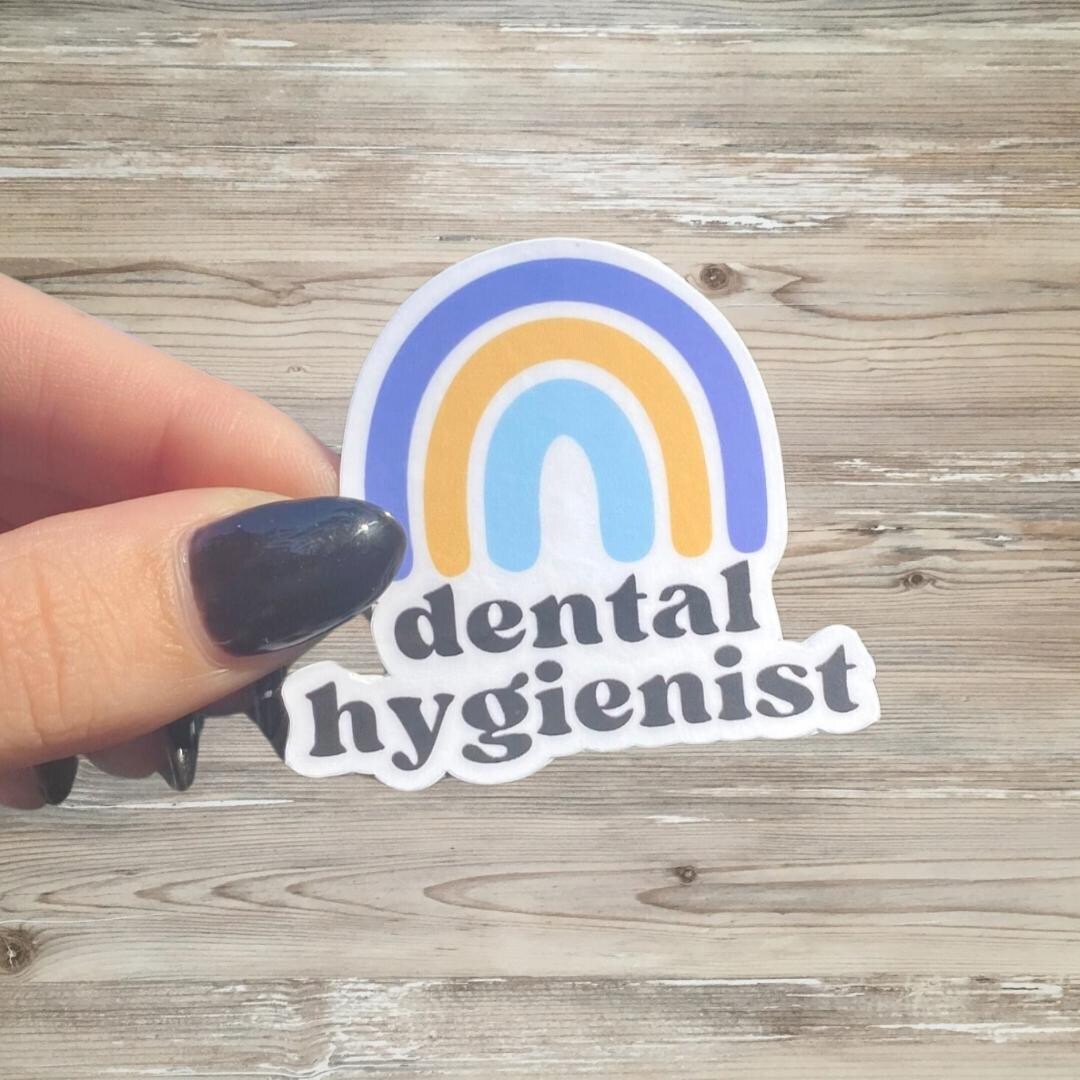 Dental Hygienist Sticker | Gift for Dental Hygienist | Dental, Clinical ...