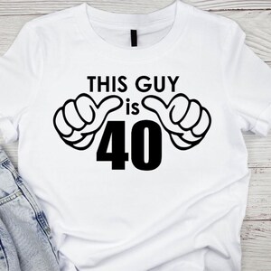 40th Birthday SVG | Old Number 40 | Old No. Forty | 1985 | Aged to ...