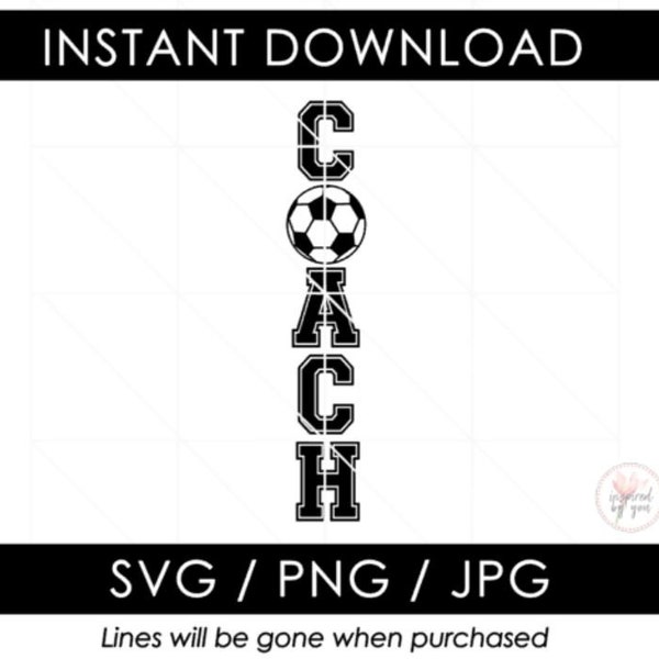 Soccer Coach Svg - Etsy