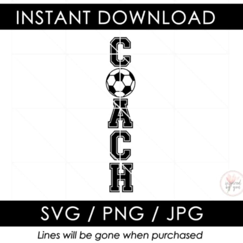 Soccer Coach Svg - Etsy