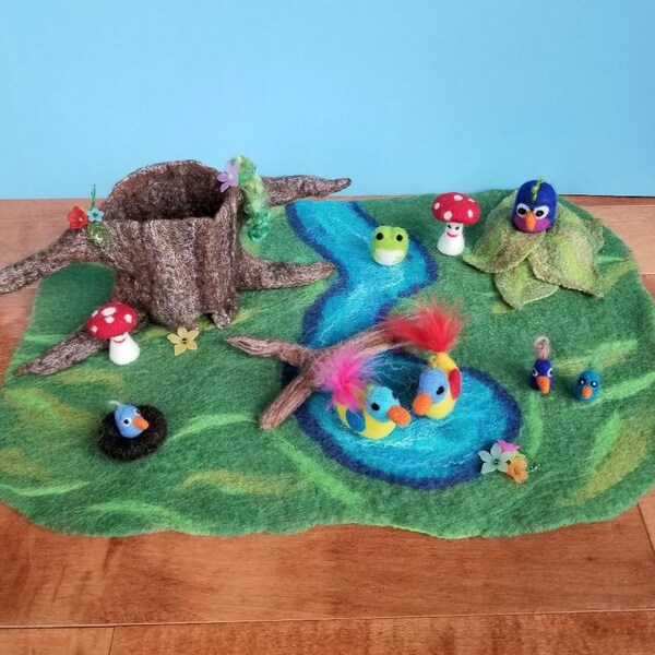 Felt Playscape - Etsy