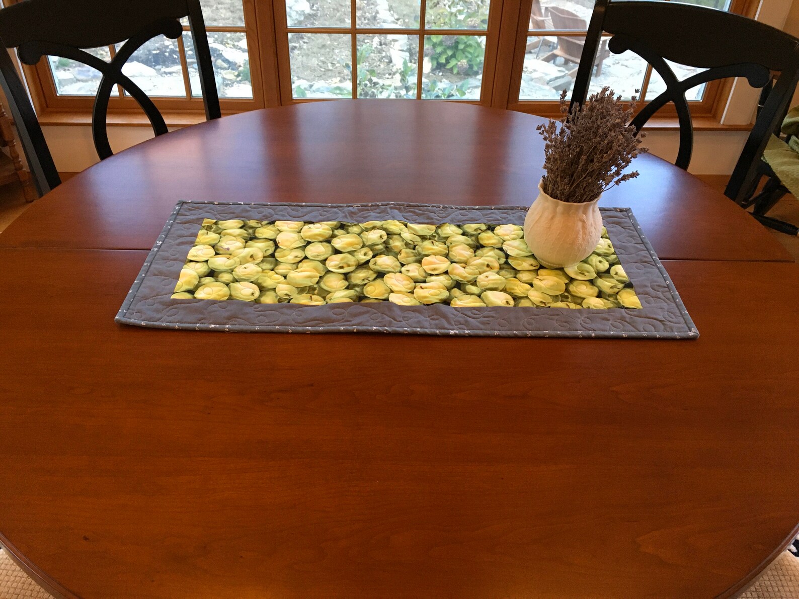 Green Apple Table Runner Farmhouse Modern Table Runner - Etsy