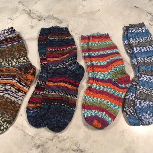 Handmade Socks - Etsy