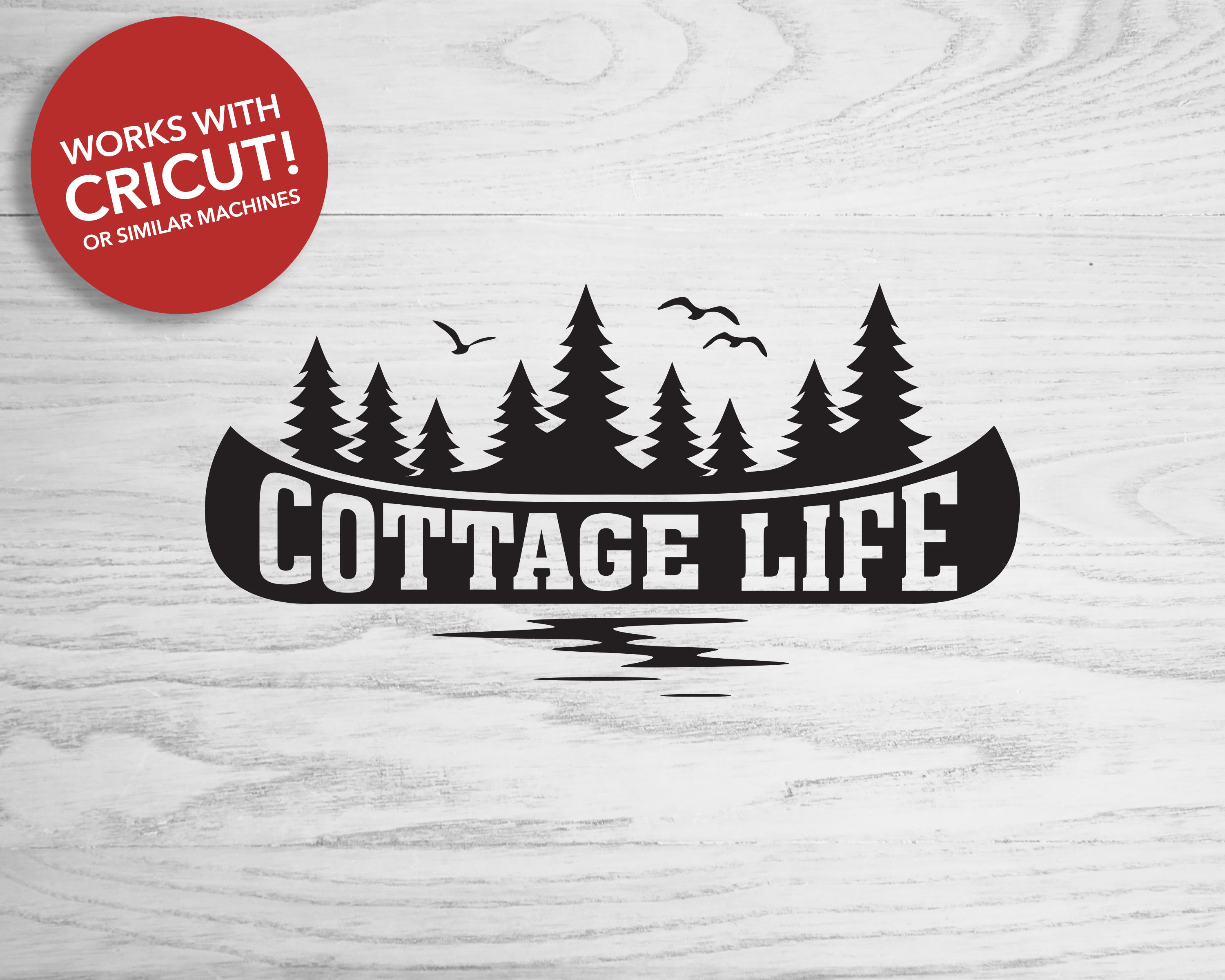 Cottage Life Digital Download Svg Png Jpg Dxf - Etsy Canada