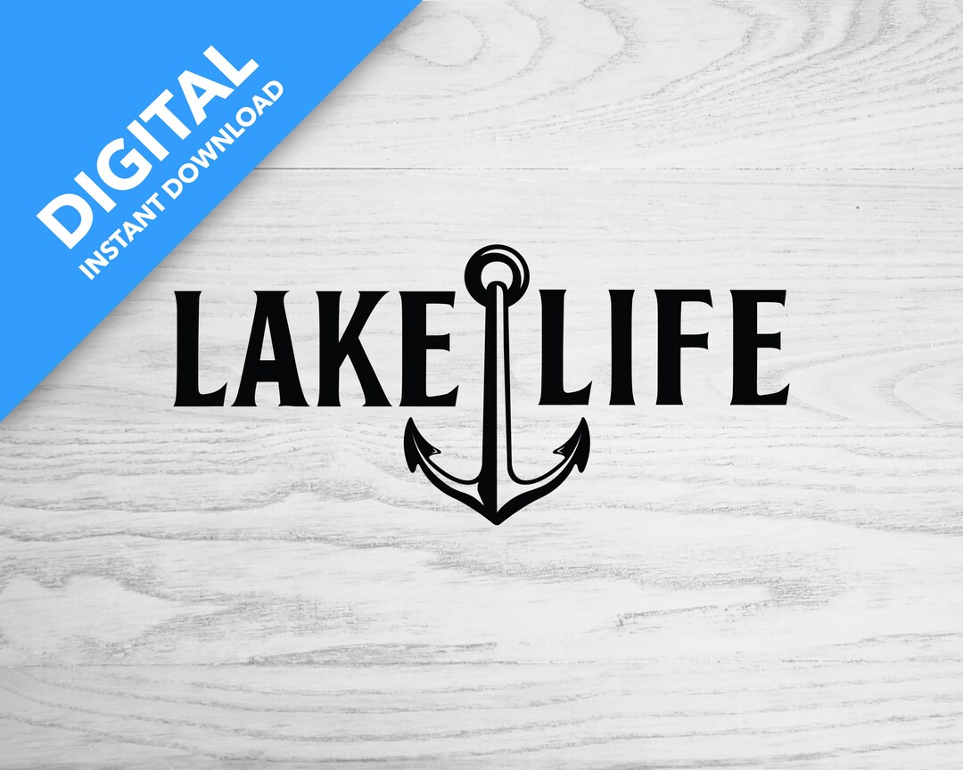 Lake Life | Digital Download | Template - Etsy