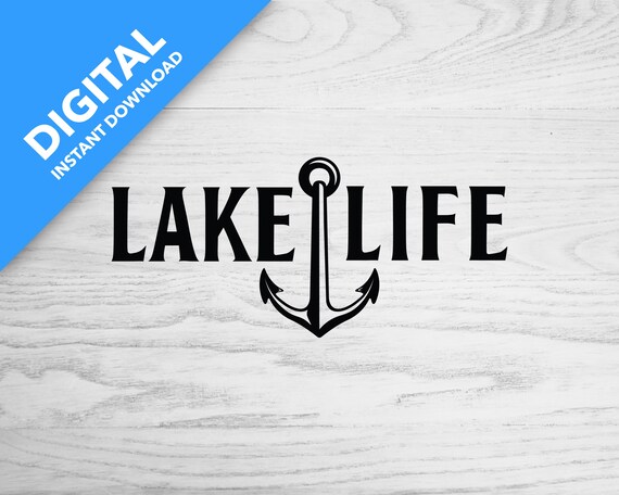Lake Life Digital Download Template | Etsy
