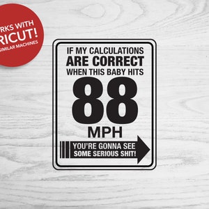 88 MPH Digital Download - Etsy