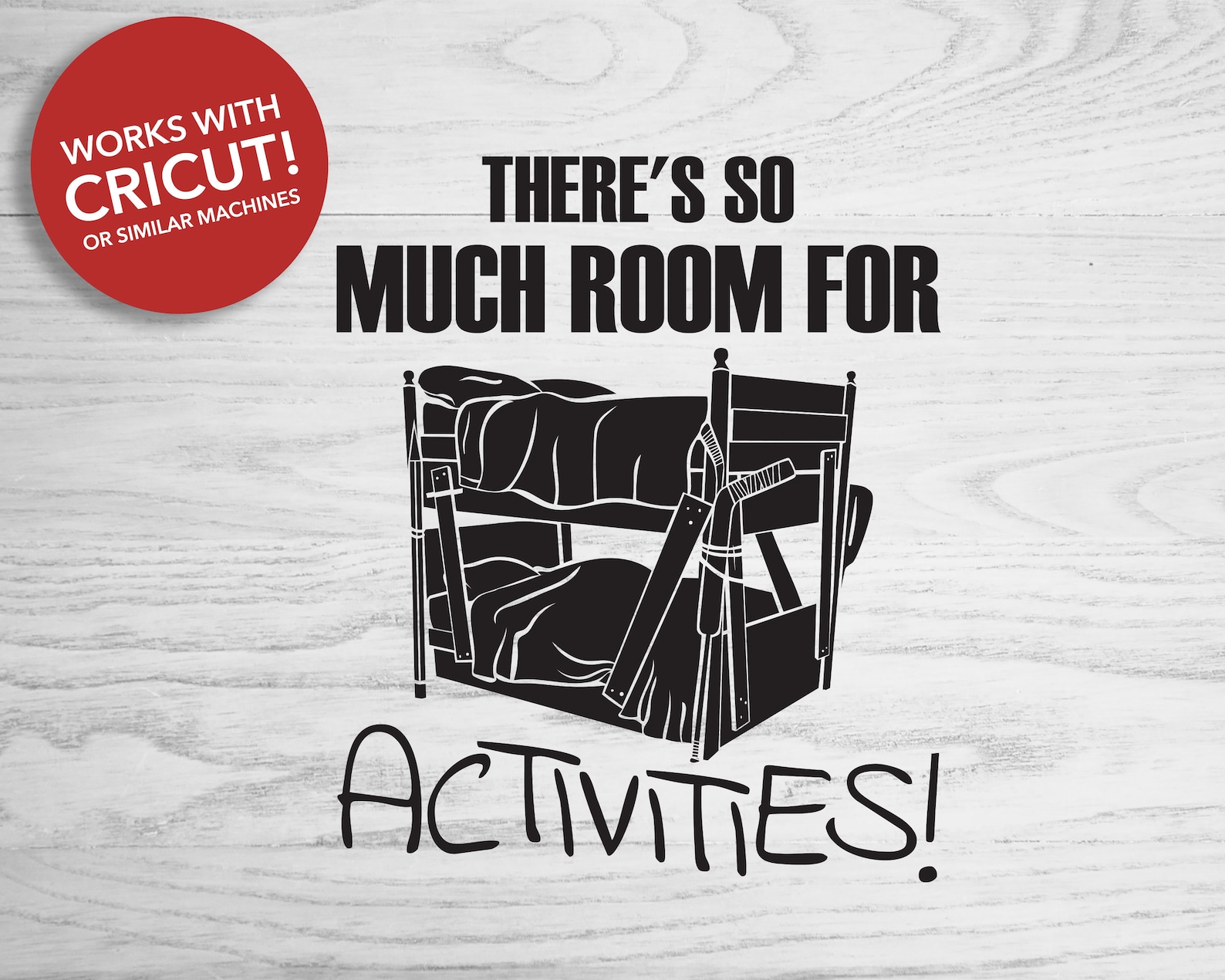 So Much Room for Activities | Digital Download - Etsy