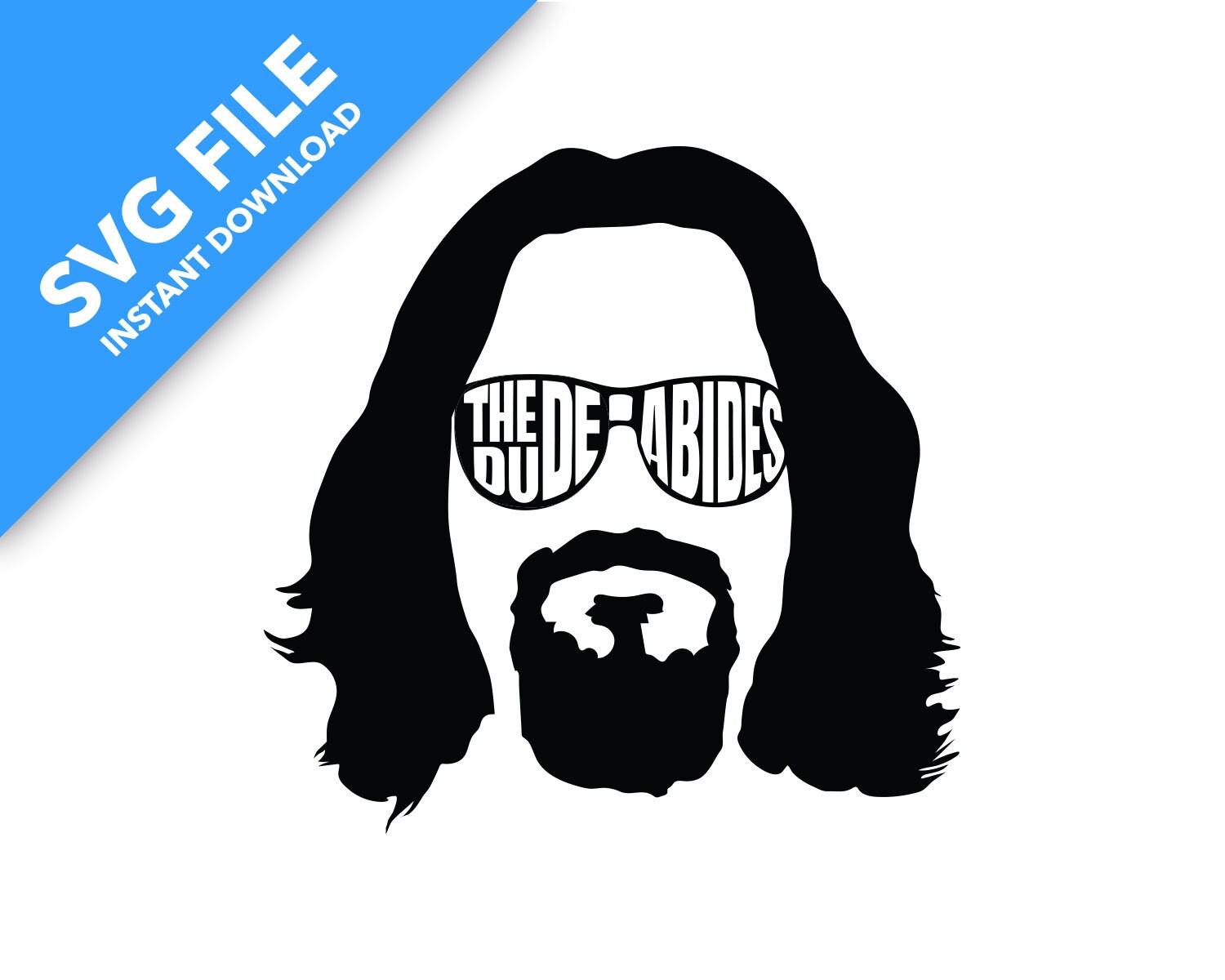 The Dude Abides SVG | Digital Download - Etsy Canada