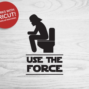 Funny Use the Force | Digital Download | Template - Etsy Canada