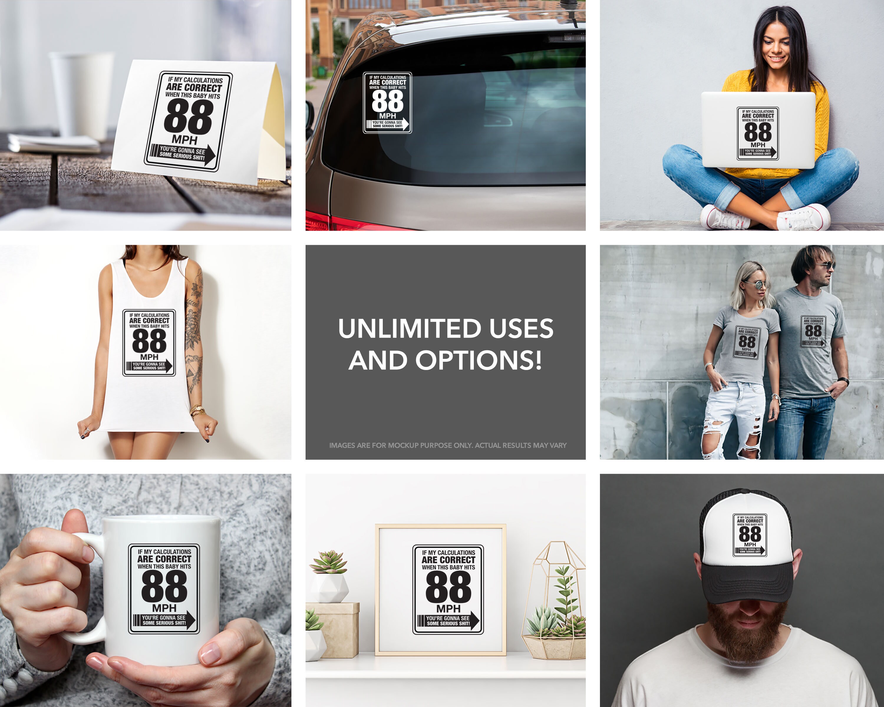 88 MPH Digital Download | Etsy