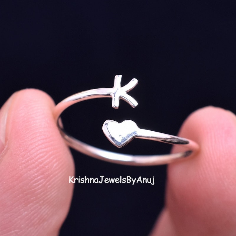 Wrapped Initial - Etsy