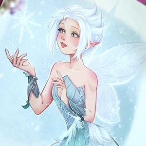 Periwinkle Print, Art, Fanart, Fairy, Tinker Bell, Spring - Etsy