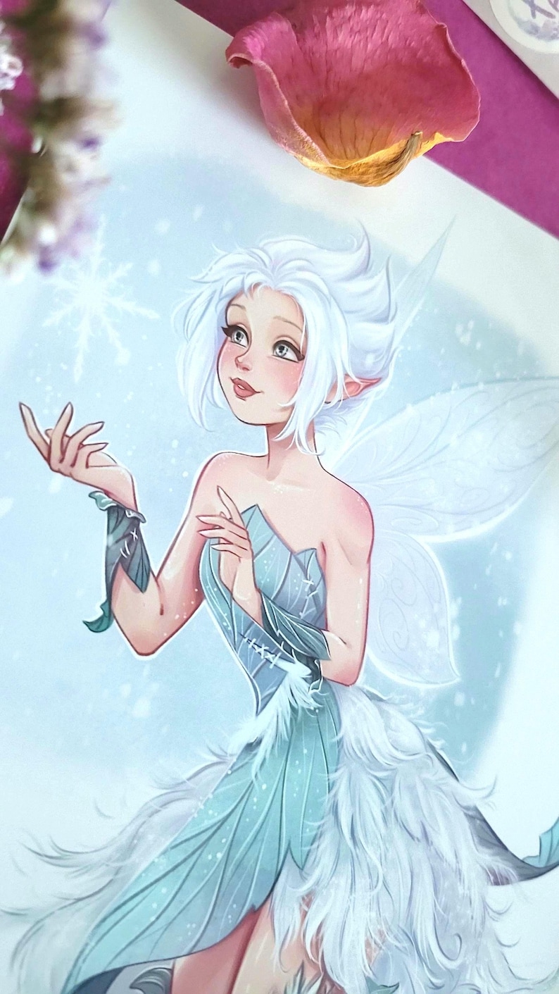 Periwinkle Print, Art, Fanart, Fairy, Tinker Bell, Spring - Etsy