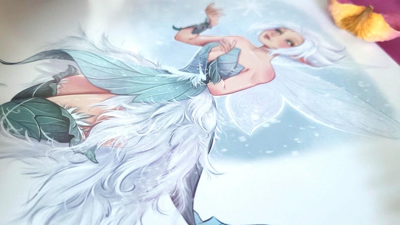 Periwinkle Print, Art, Fanart, Fairy, Tinker Bell, Spring - Etsy