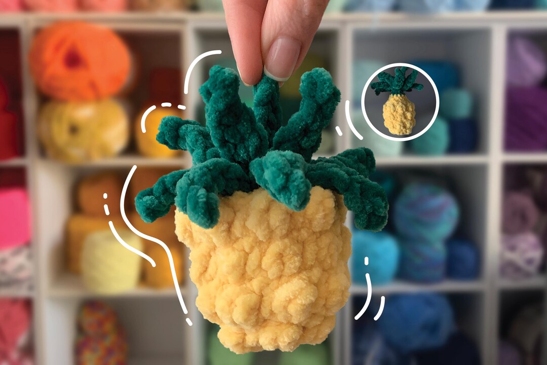 Pineapple Fidget Pop Crochet PATTERN - Etsy